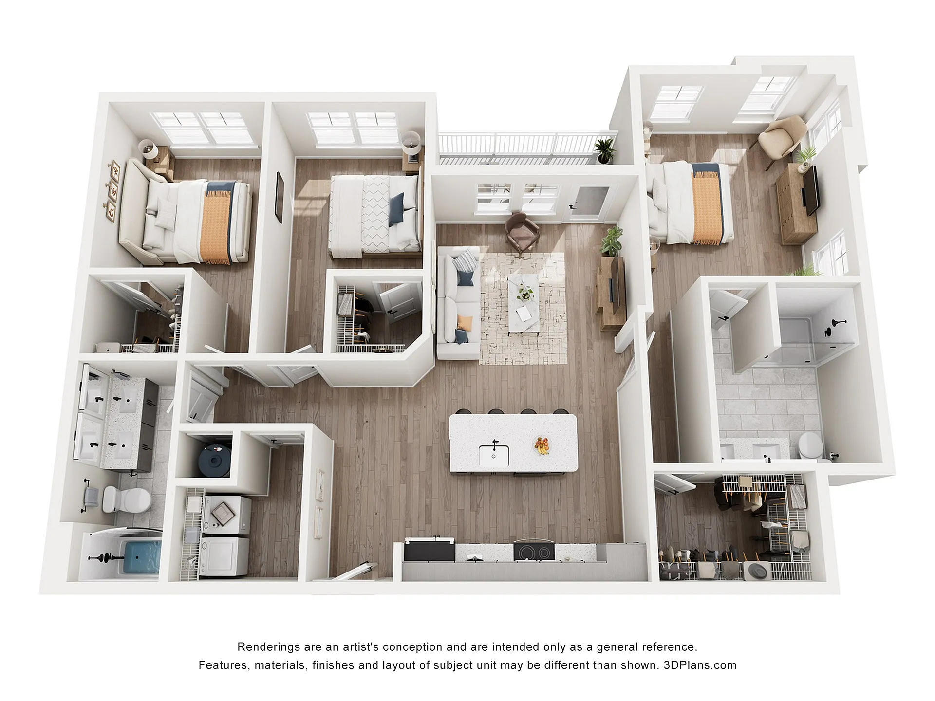 1 - 3 Bed Apartments in Riverview, FL | The Whitt