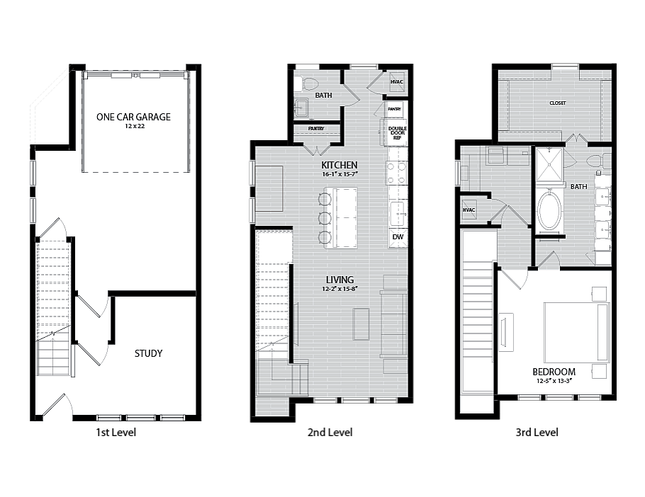 1 - 2 Bed Apartments - Check Availability | Midway Row House