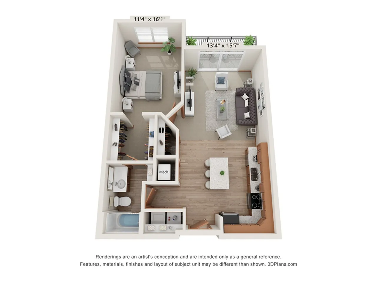 Studio - 2 Bed Apartments - Check Availability | Tallgrass Apartments II