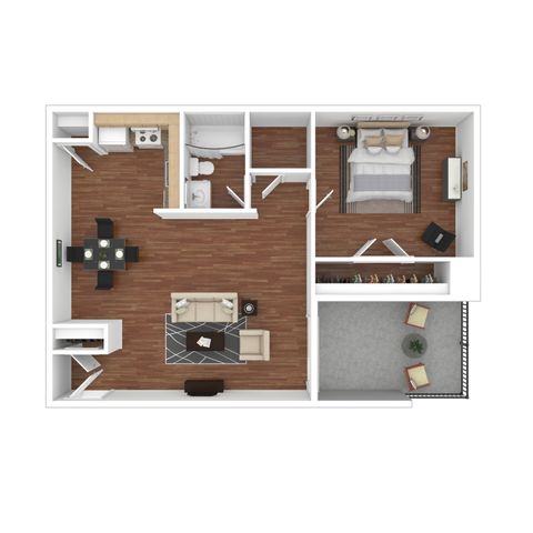 1 - 3 Bed Apartments - Check Availability | Carson Square Apartments