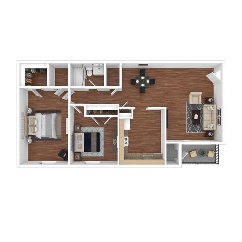 1 - 3 Bed Apartments - Check Availability | Carson Square Apartments
