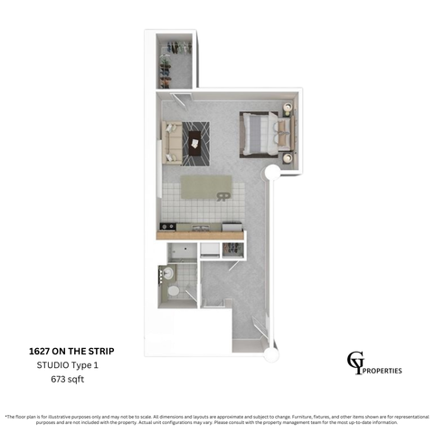 Studio - 2 Bed Apartments - Check Availability | 1627 On The Strip
