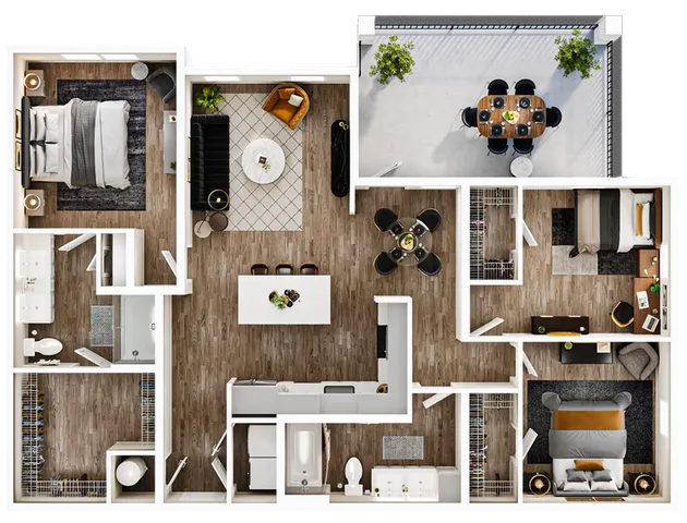 1 - 3 Bed Apartments - Check Availability | Verve