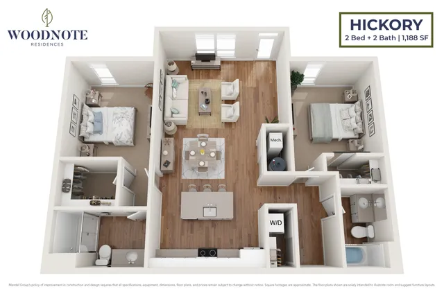 1 - 3 Bed Apartments - Check Availability | Woodnote Residences