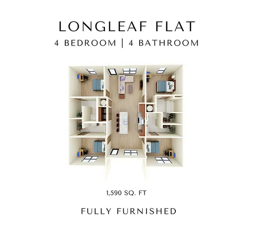 Floor Plans & Availability | Bellamy Daytona | Daytona Beach Student ...