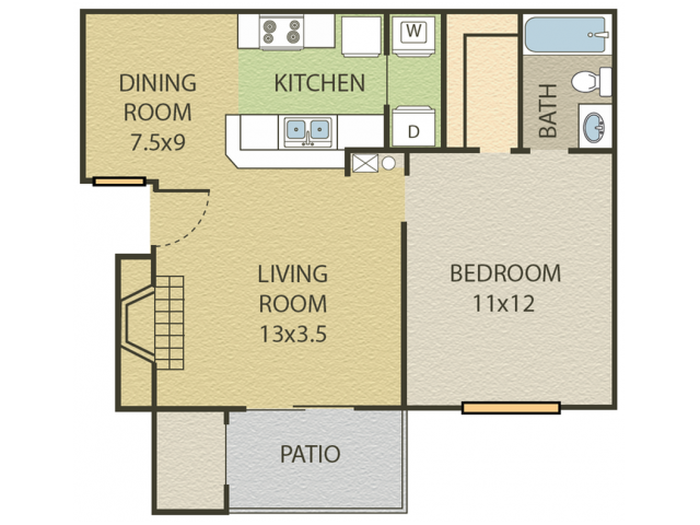 Floor Plans | Cottonwood Apartments