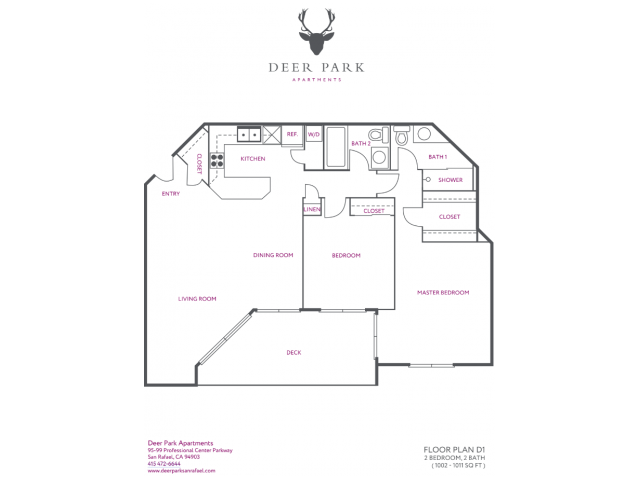 Studio - 3 Bed Apartments - Check Availability | Deer Park Apartments