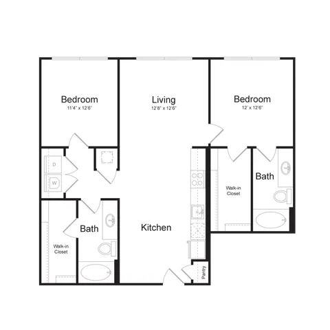 1 - 2 Bed Apartments - Check Availability | Birchway Perry Road