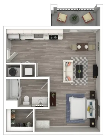 Studio - 3 Bed Apartments - Check Availability | Charlotte Commons