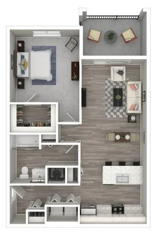 Studio - 3 Bed Apartments - Check Availability | Charlotte Commons