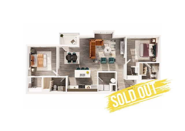 Floor Plans | Vicinity at Memorial Pointe - Southgate, KY