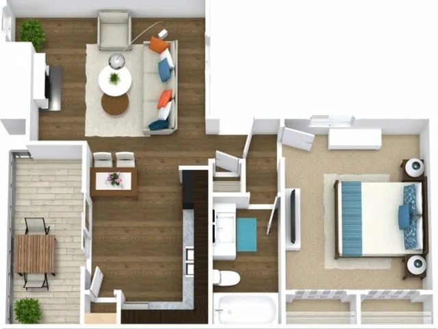 1 - 2 Bed Apartments - Check Availability | Summer Pointe Apartments