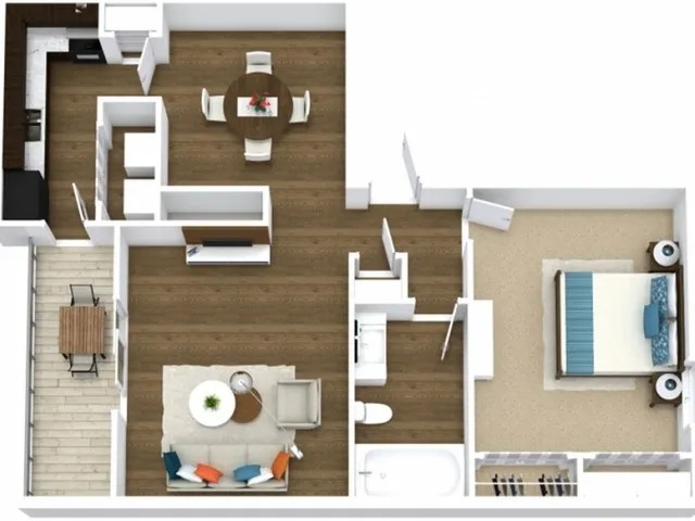 1 - 2 Bed Apartments - Check Availability | Summer Pointe Apartments