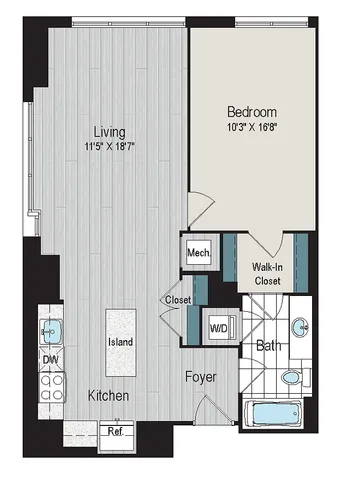 Floor Plans | Meridian on First | Apartments in DC