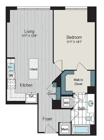 Floor Plans | Meridian on First | Apartments in DC