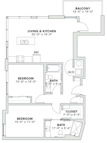 Studio - 3 Bed Apartments - Check Availability | Mae on Cascade