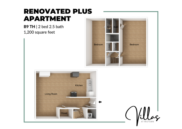 Studio - 2 Bed Apartments - Check Availability | Villas at Midtown
