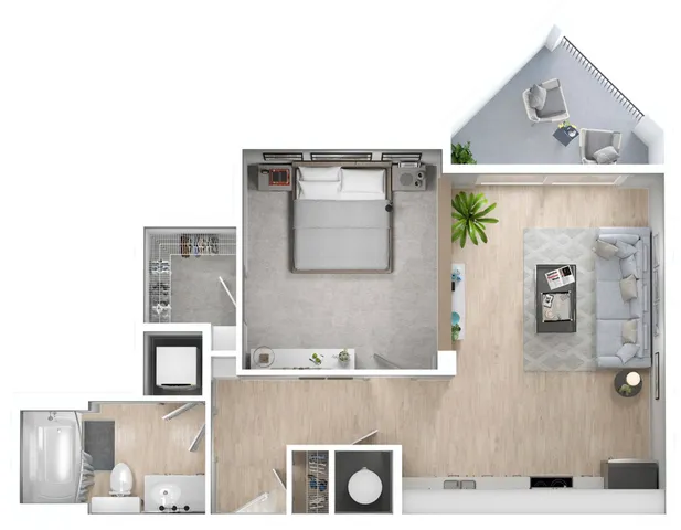 Studio - 3 Bed Apartments - Check Availability | 1160 Hammond