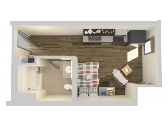 Studio, 1, 2, 3, 4, and 5-Bedroom Student Apartments in Ames