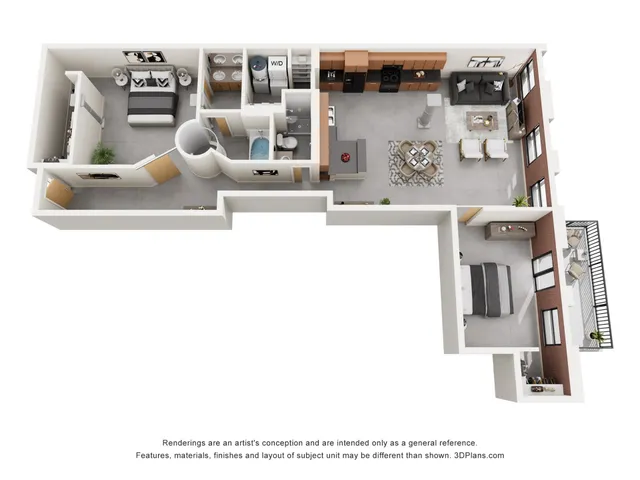 1 - 3 Bed Apartments - Check Availability | Bogen | Urban Chic Lofts