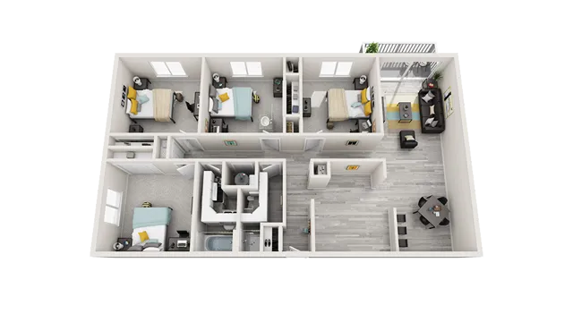 Affordable 1, 2, 3, 4, & 5-Bed Apartments near ISU | Apartments In Ames ...