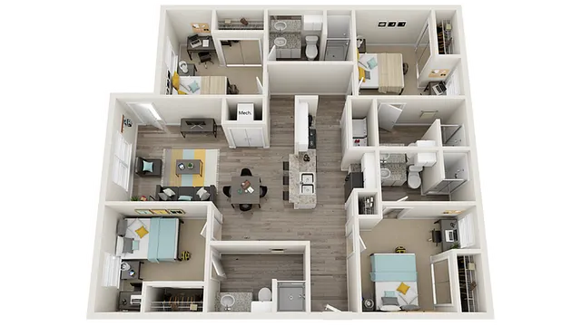 Floorplans, Pricing & Availability | The Social Normal