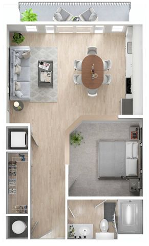 Studio - 3 Bed Apartments - Check Availability | 1160 Hammond