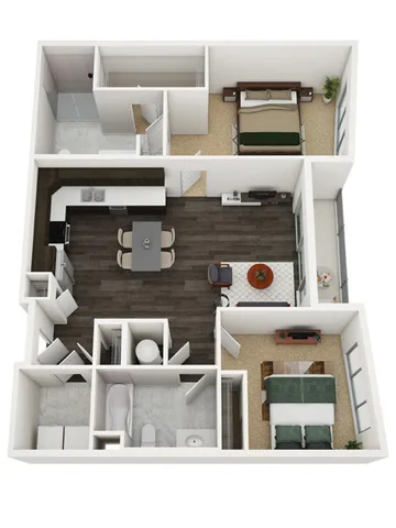 Studio - 2 Bed Apartments - Check Availability | Castleberry Park