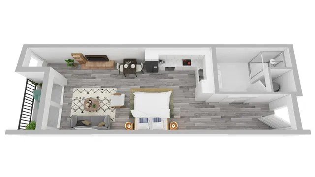 Studio - 2 Bed Apartments - Check Availability | Castleberry Park