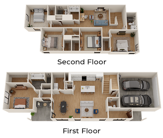 3, 4, & 5 Bedroom Homes For Rent in Dayton, TX | Floor Plans