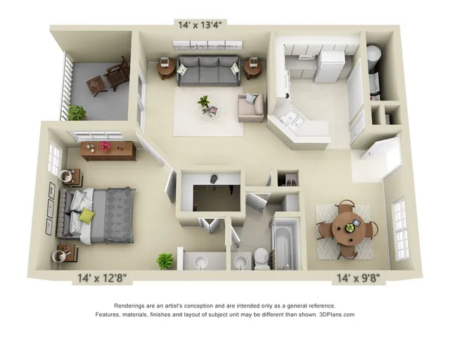 1 - 3 Bed Apartments - Check Availability | Hunters Crossing