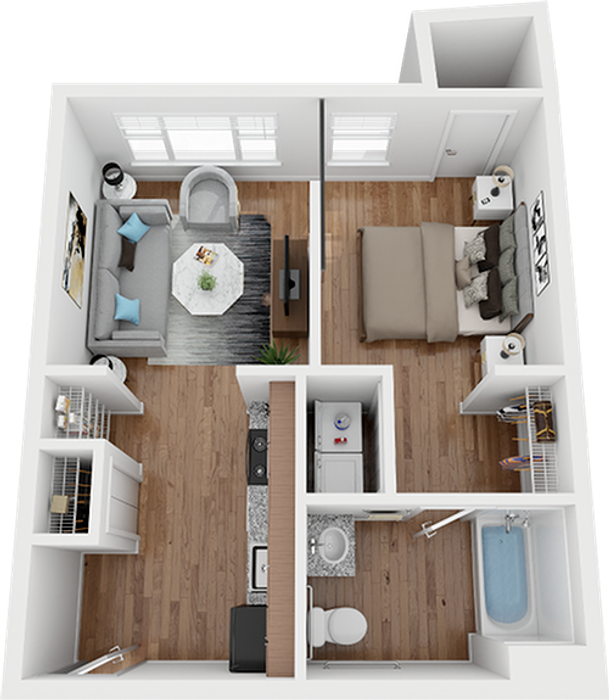 View Photos & Take A Virtual Tour | Parkside Lofts